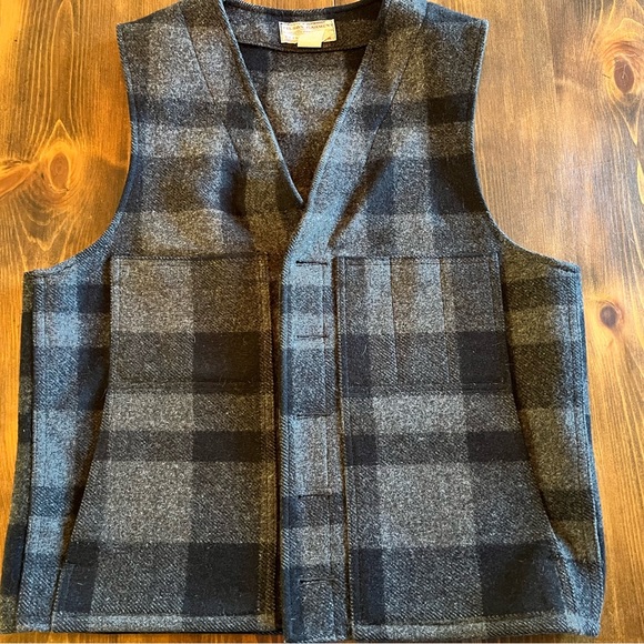 Filson | Jackets & Coats | Vintage Filson Mackinaw Vest Size 42 0 Wool ...
